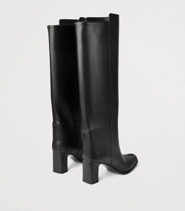 JIMMY CHOO Caly 65 Leather Knee-high Boots