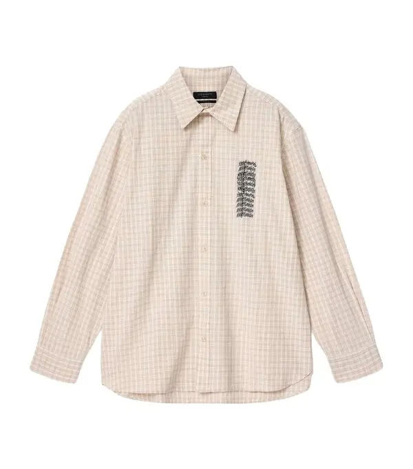 ALLSAINTS Organic Cotton Repeater Shirt