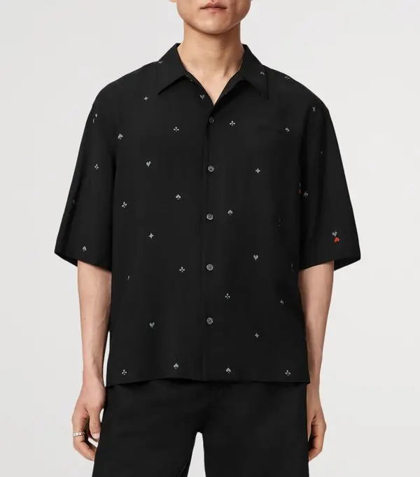 ALLSAINTS Short-sleeve Cardsuit Shirt