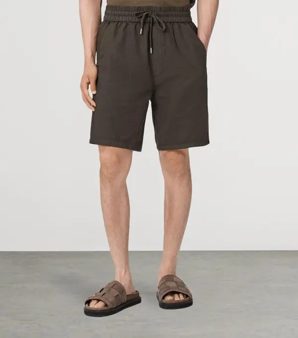 ALLSAINTS Hanbury Cotton-linen Shorts