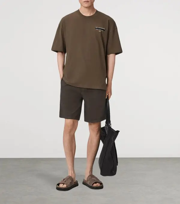 ALLSAINTS Hanbury Cotton-linen Shorts