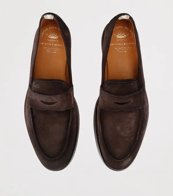 Officine Creative Suede Opera Flex Loafers