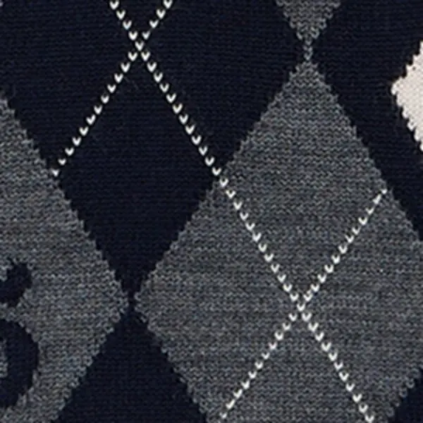 Bonpoint Wool Argyle Polo Sweater