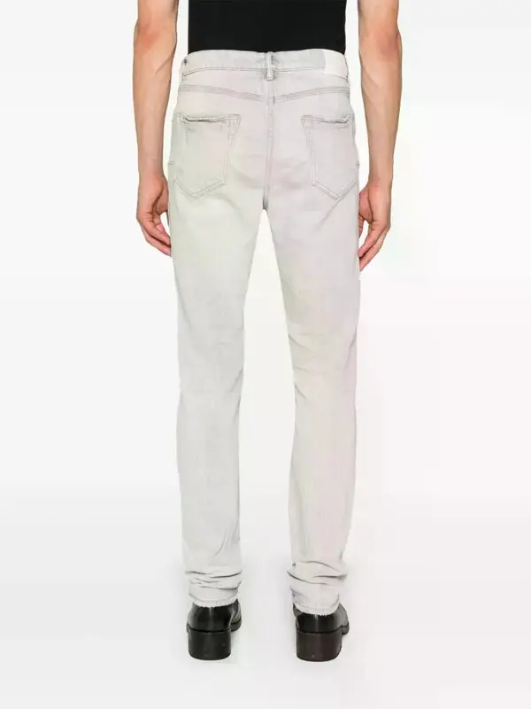 PURPLE BRAND Mid-rise Straight-leg Jeans