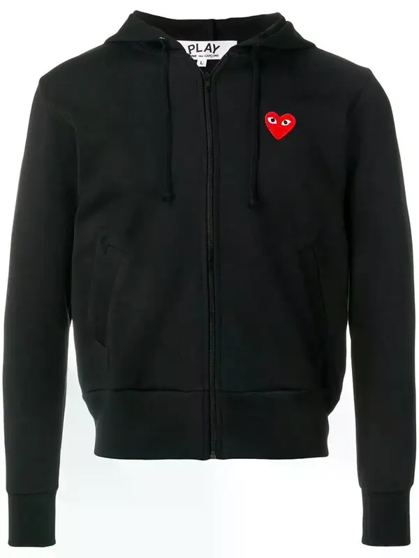 Play Comme Des Garcon Hooded Bomber Jacket