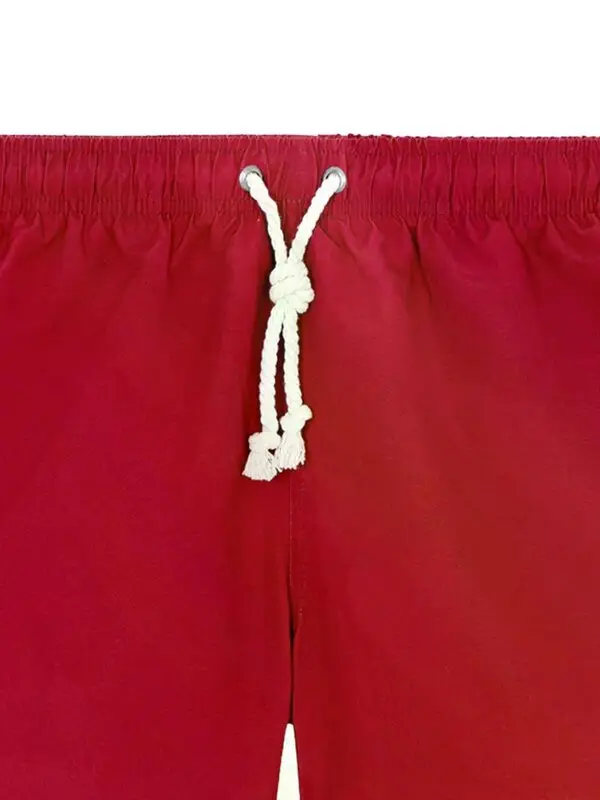 GASSA D AMANTE Forte Dei Marmi Drawstring Swim Shorts - Red