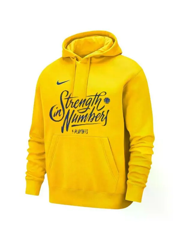 Nike X Nba Logo-print Drawstring Hoodie