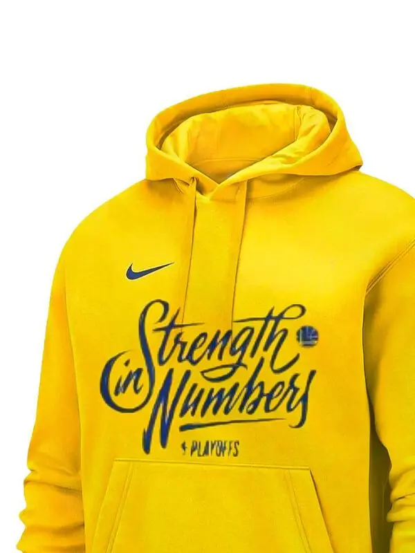 Nike X Nba Logo-print Drawstring Hoodie