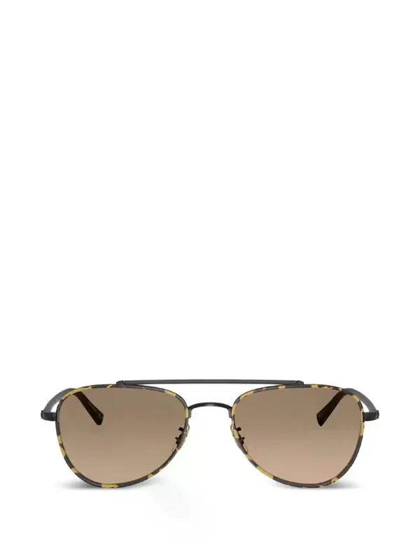 Oliver Spencer Sacoye Aviator Sunglasses