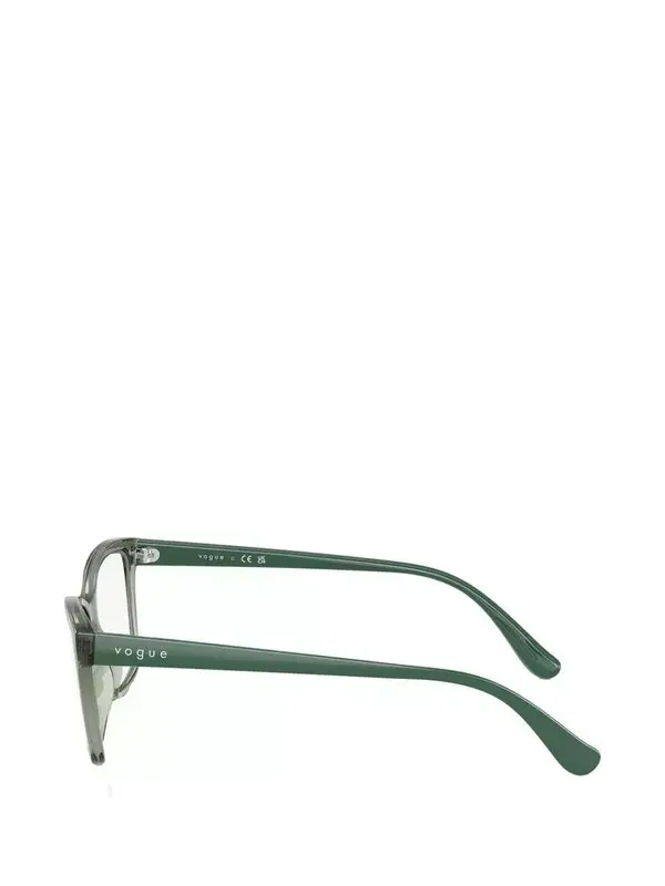 VOGUE EYEWEAR Transparent Rectangle-frame Glasses