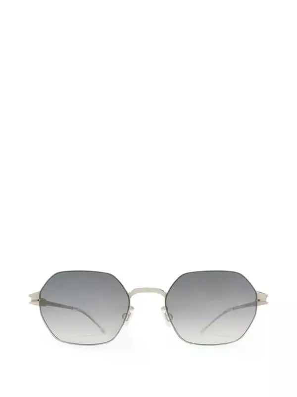 Mykita Hamish Geometric-frame Sunglasses - Silver