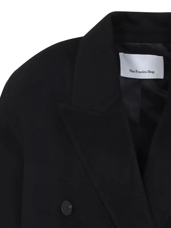 THE FRANKIE SHOP Gaia Wool Double-breasted Coat