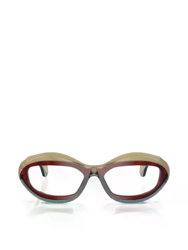ALAIN MIKLI Cat-eye Frame Glasses
