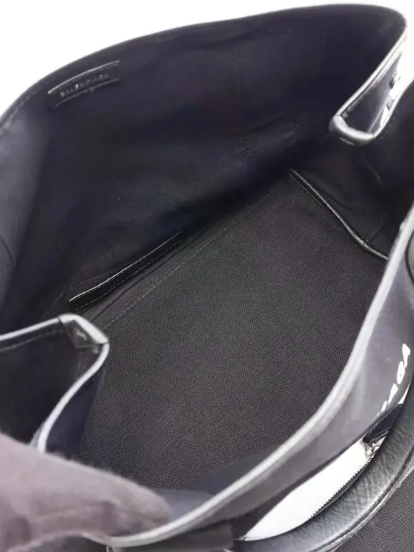 Balenciaga 2000s Navy Cabas Tote Bag