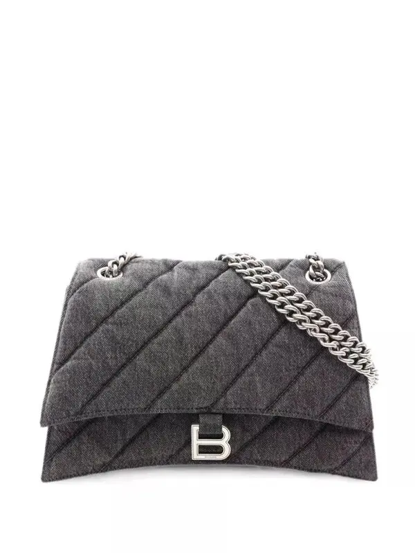 Balenciaga 2000s Medium Crush Quilted Shoulder Bag