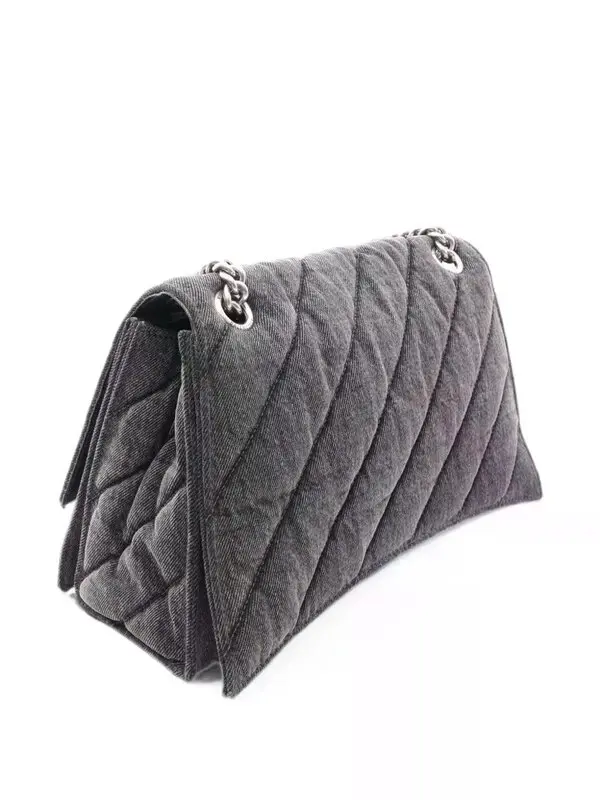Balenciaga 2000s Medium Crush Quilted Shoulder Bag