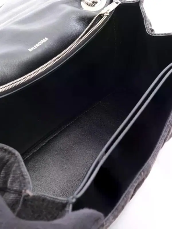 Balenciaga 2000s Medium Crush Quilted Shoulder Bag