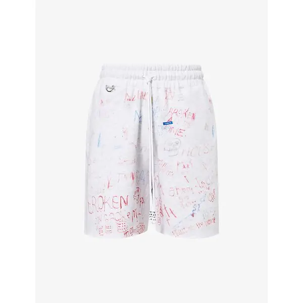 PALY HOLLYWOOD Joshua Tree Cotton Track Shorts