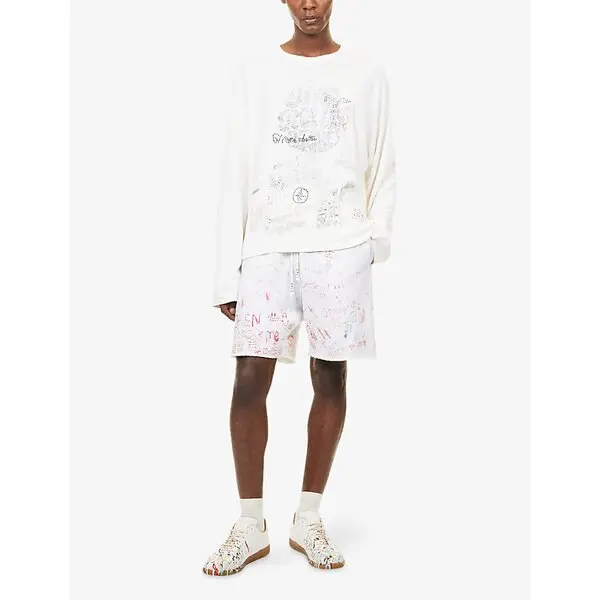 PALY HOLLYWOOD Joshua Tree Cotton Track Shorts
