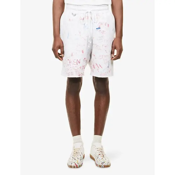 PALY HOLLYWOOD Joshua Tree Cotton Track Shorts