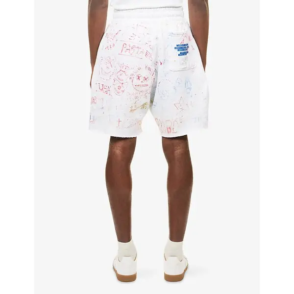 PALY HOLLYWOOD Joshua Tree Cotton Track Shorts