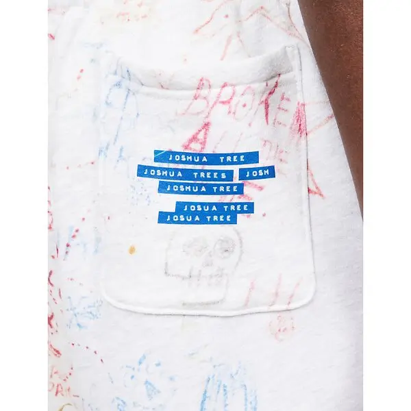 PALY HOLLYWOOD Joshua Tree Cotton Track Shorts