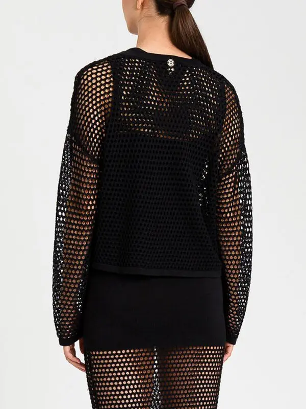 TWINSET Knitted Jumper With Tie Detail