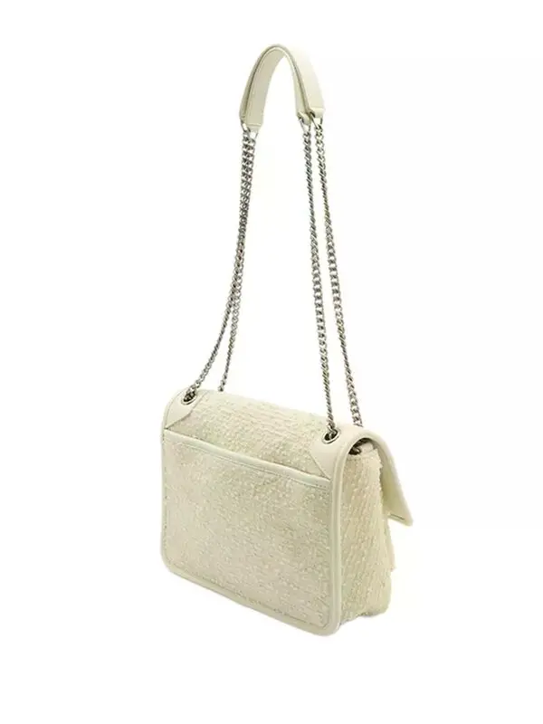 Saint Laurent Baby Tweed Niki Shoulder Bag