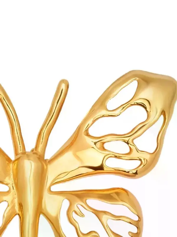 Oscar De La Renta Butterfly Brooch