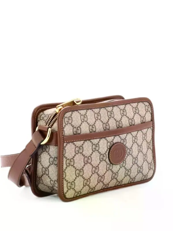 Gucci Gg Coated Canvas Mini Camera Bag