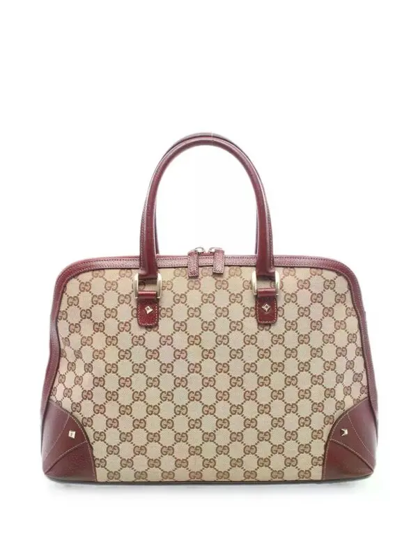 Gucci 2000s Gg Canvas Handbag