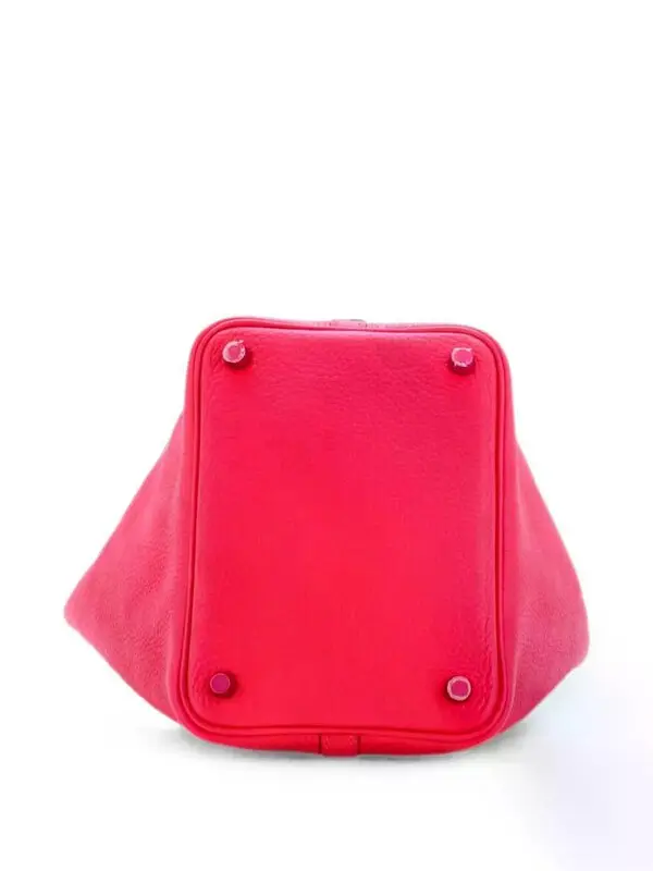 Hermès Picotin Lock Bag Clemence Pm Bucket Bag - Pink
