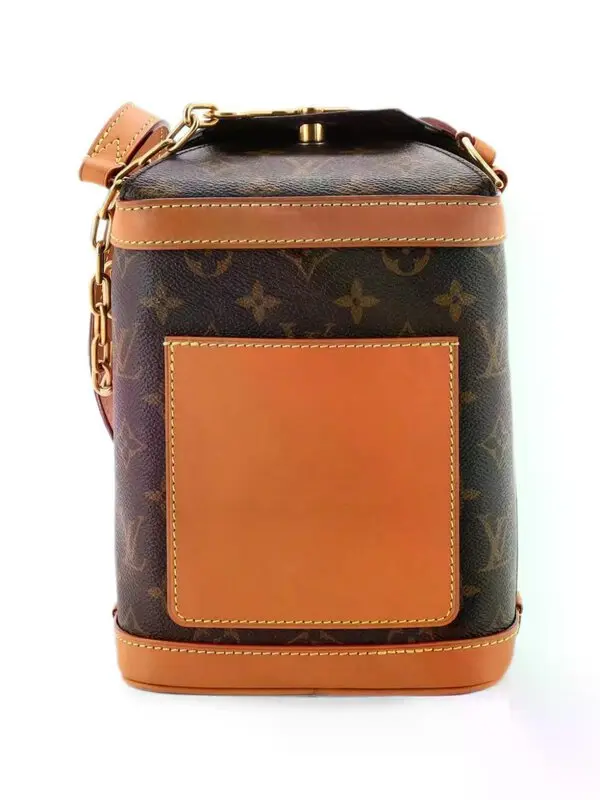 LOUIS VUITTON Legacy Milk Box Bag Monogram Canvas Crossbody Bag