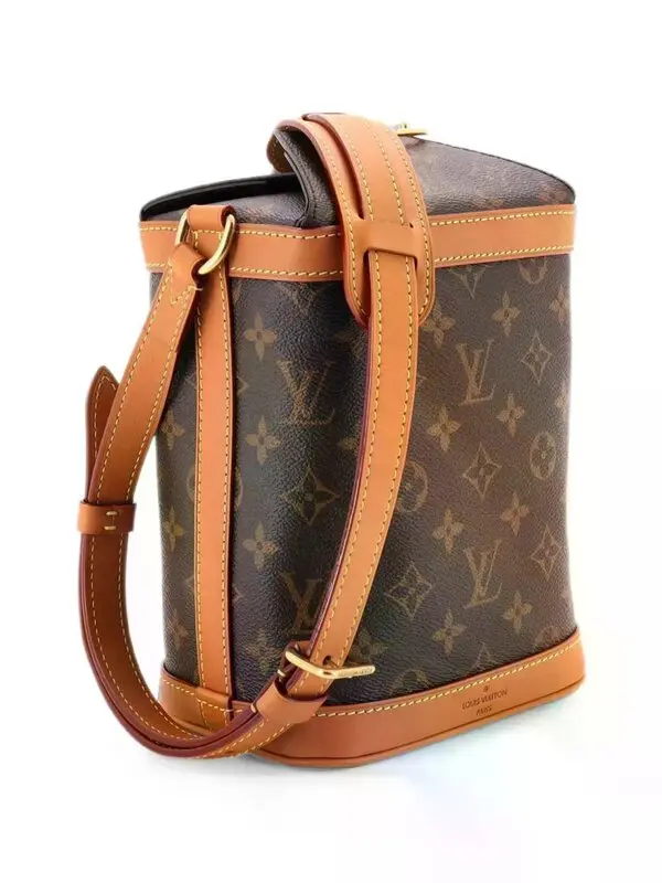 LOUIS VUITTON Legacy Milk Box Bag Monogram Canvas Crossbody Bag