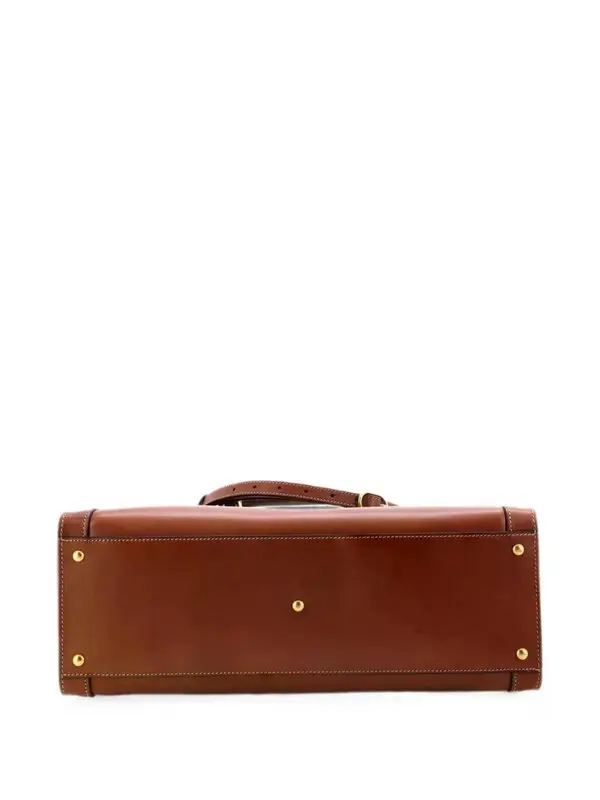 Gucci Diana Nm Logo Bamboo Handle Tote