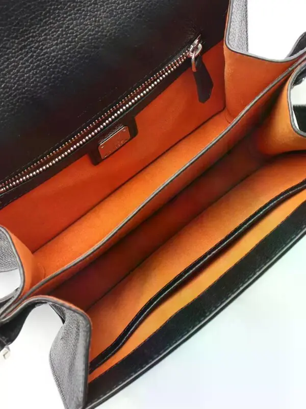 Mcm 2000s Patricia Leather Shoulder Bag