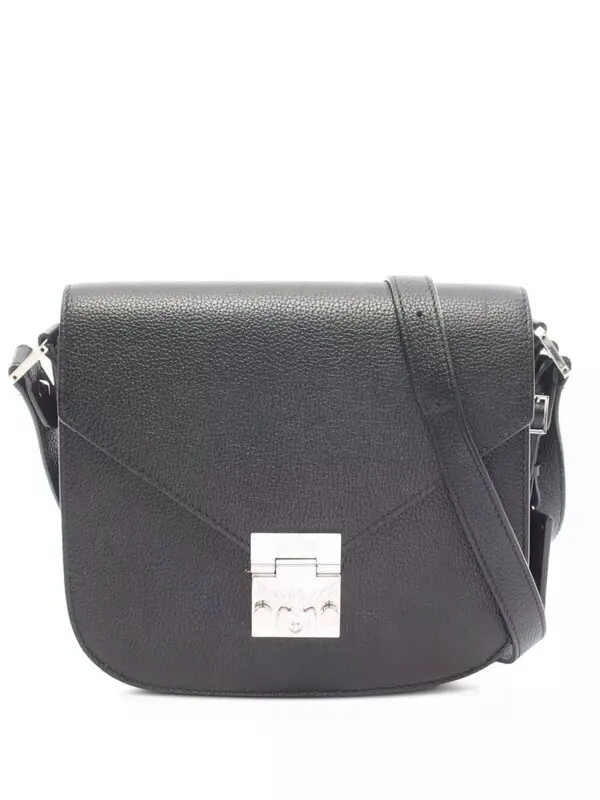 Mcm Patricia Leather Shoulder Bag