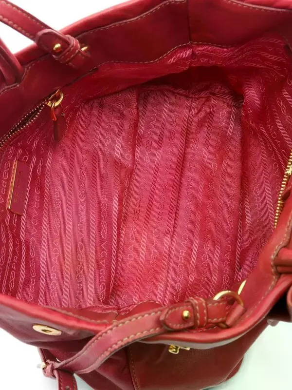 Prada 2000s Nappa Fiocco Handbag