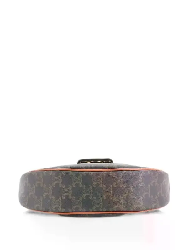 Celine Ava Triomphe Bag Triomphe Coated Canvas Shoulder Bag