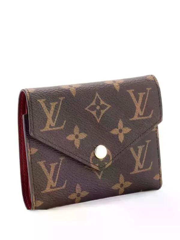 LOUIS VUITTON Victorine Wallet Monogram Canvas Small Wallets