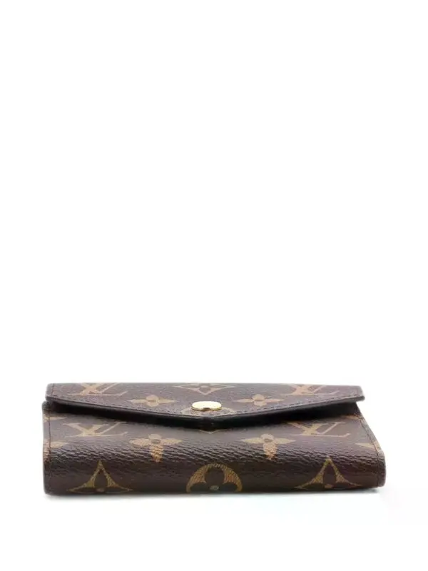 LOUIS VUITTON Victorine Wallet Monogram Canvas Small Wallets