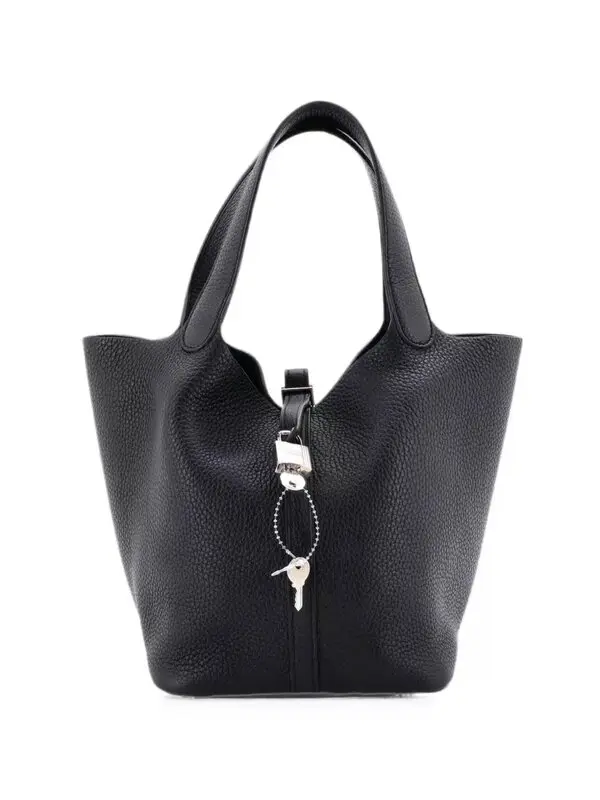 Hermès Picotin Lock Bag Clemence Mm Bucket Bag