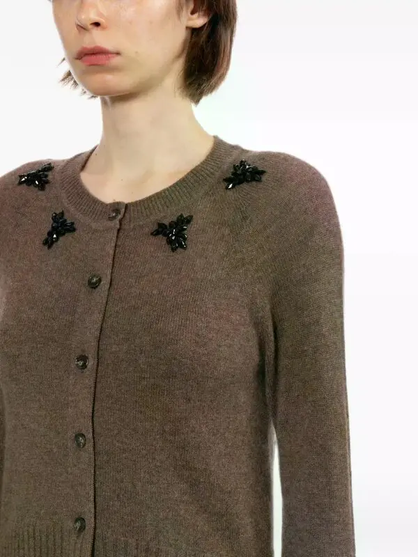 Simone Rocha Bead-embellished Cardigan