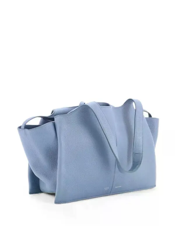 Celine Tri-fold Grained Calfskin Small Shoulder Bag