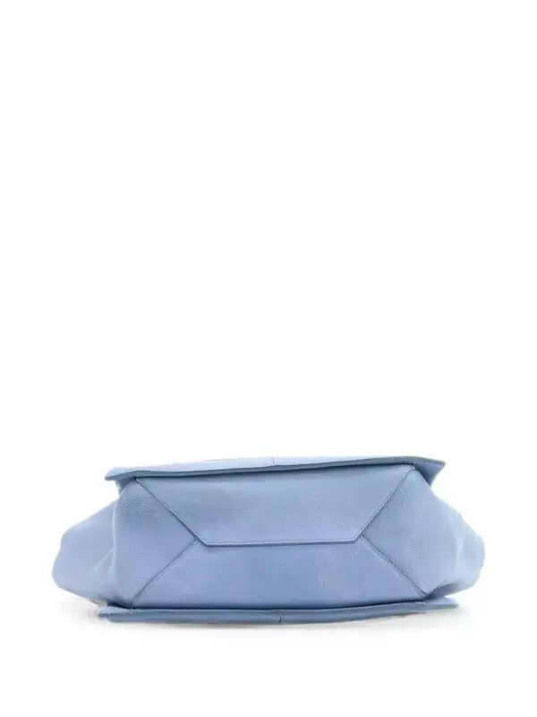 Celine Tri-fold Grained Calfskin Small Shoulder Bag