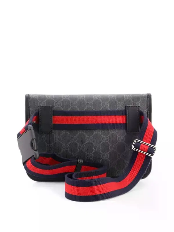 Gucci Gg Coated Canvas Belt Bag