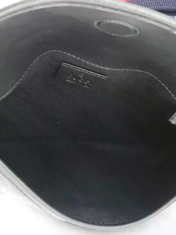 Gucci Gg Coated Canvas Belt Bag