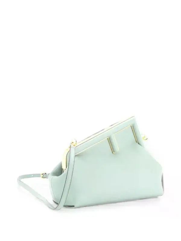 Fendi First Bag Leather Small Clutch Bag