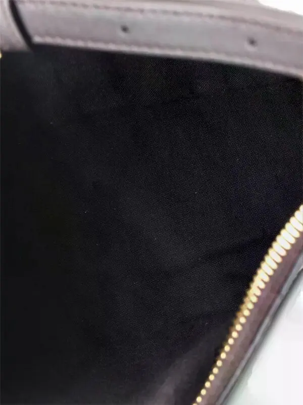 Fendi Graphy Bag Striped Leather And Suede Small Hobo Bag