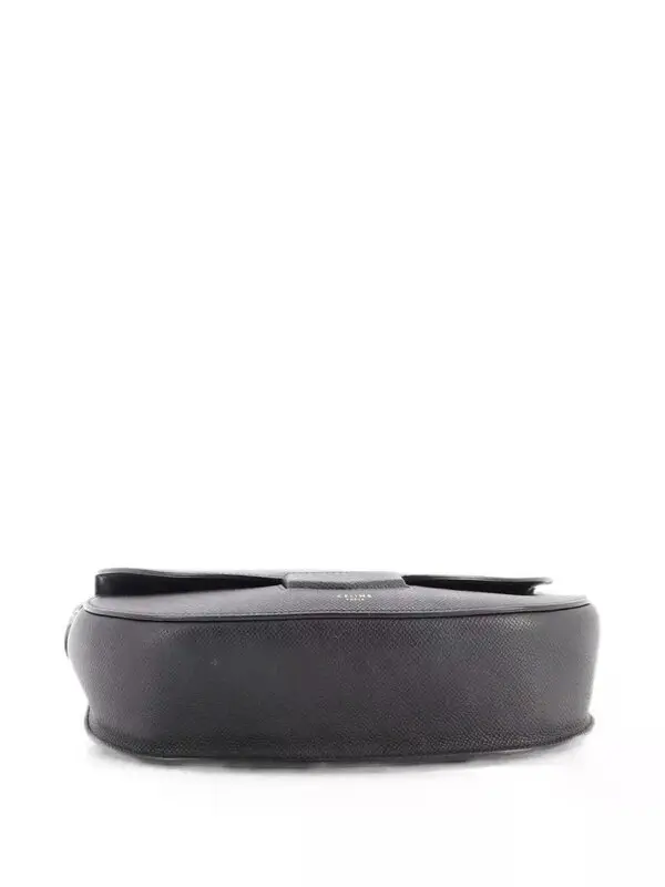Celine Trotteur Grainy Leather Medium Crossbody Bag
